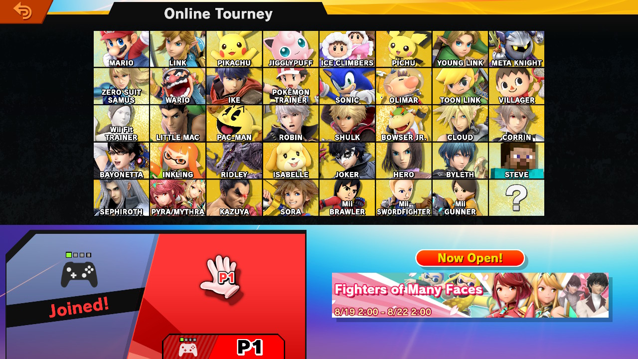 File:Fighters of Many Faces Repeat Character Select.jpg - SmashWiki ...