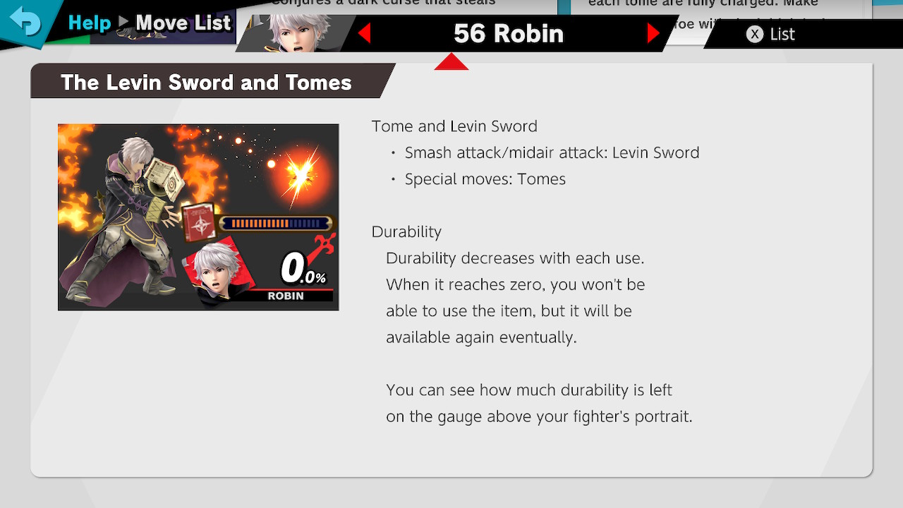 File:Robin Move List Second Page.jpg - SmashWiki, the Super Smash Bros ...