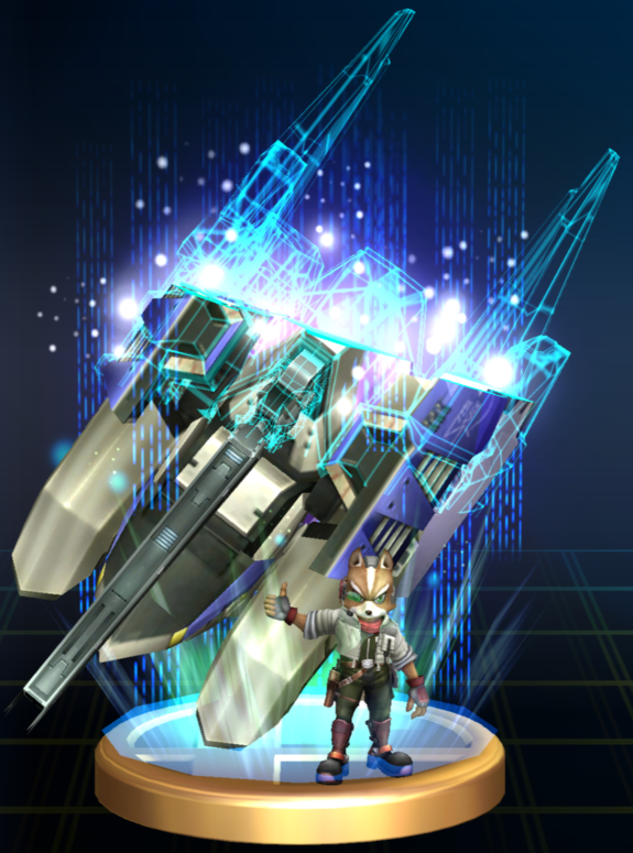 File:Landmaster (Fox) - Brawl Trophy.png - SmashWiki, the Super Smash ...