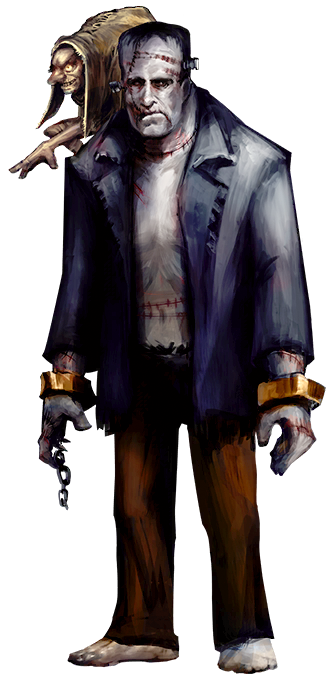 File:SSBU spirit The Creature & Flea Man.png - SmashWiki, the Super ...