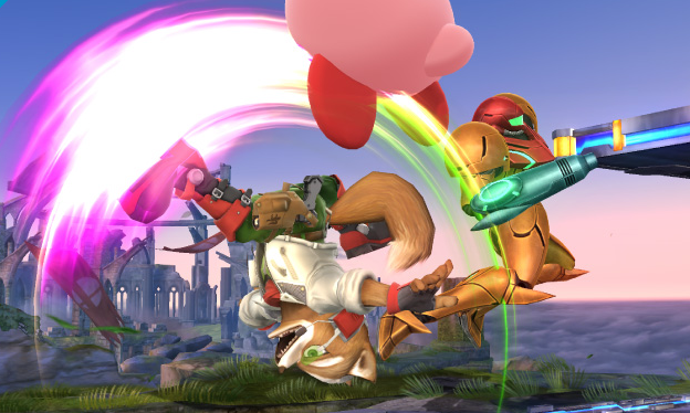 File:Fox up smash SSB-Wii U.png - SmashWiki, the Super Smash Bros. wiki