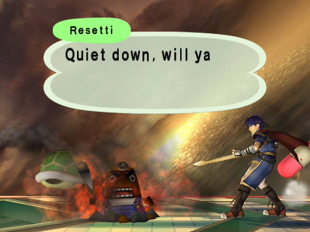 File:Quietdown.jpg - SmashWiki, the Super Smash Bros. wiki