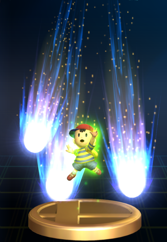 File:PK Starstorm (Ness) - Brawl Trophy.png - SmashWiki, the Super ...