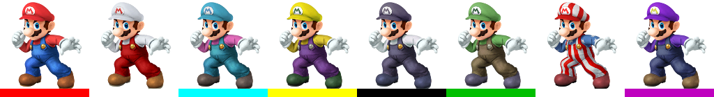 File:Mario Palette (SSB4).png - SmashWiki, the Super Smash Bros. wiki