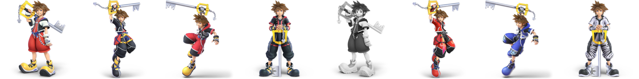 File:Sora Palette (SSBU).png - SmashWiki, the Super Smash Bros. wiki