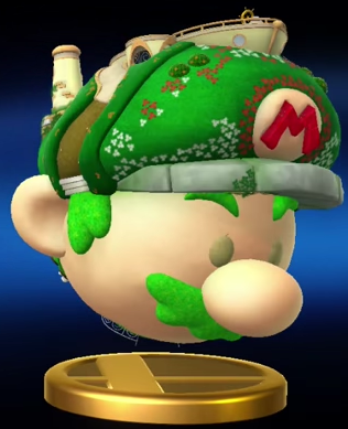 File:StarshipMarioTrophyWiiU.png - SmashWiki, the Super Smash Bros. wiki