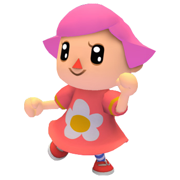 File:Villager Female SSB4.png - SmashWiki, the Super Smash Bros. wiki