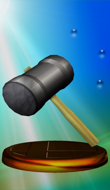 File:Hammer Trophy Melee.png - SmashWiki, the Super Smash Bros. wiki