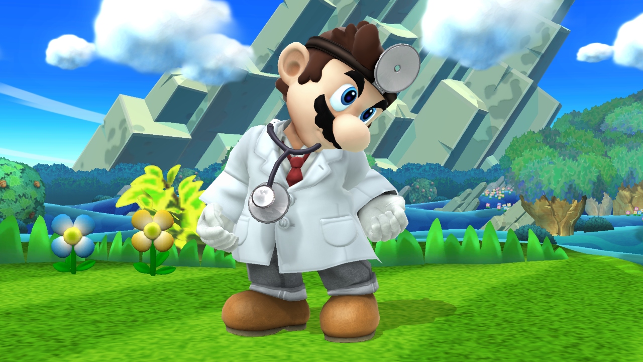 File:DrMarioIdlePose2WiiU.jpg - SmashWiki, the Super Smash Bros. wiki