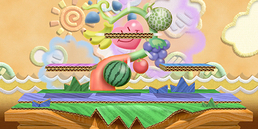 File:SSBU-Yoshi's Island (SSB)Battlefield.png - SmashWiki, the Super ...