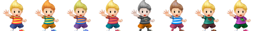 File:Lucas Palette (SSB4).png - SmashWiki, the Super Smash Bros. wiki