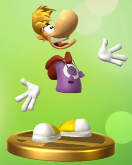 File:RaymanTrophyWiiU.png - SmashWiki, the Super Smash Bros. wiki
