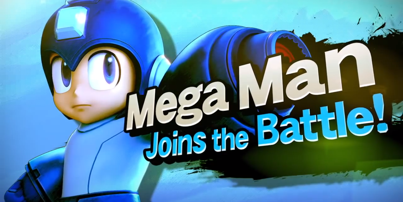File:SSB4 Newcomer Introduction Mega Man.png - SmashWiki, the Super ...
