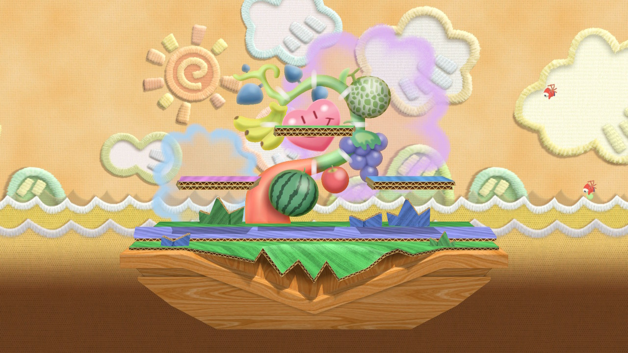 File:SSBU-Yoshi's Island (SSB)Battlefield.png - SmashWiki, the Super ...