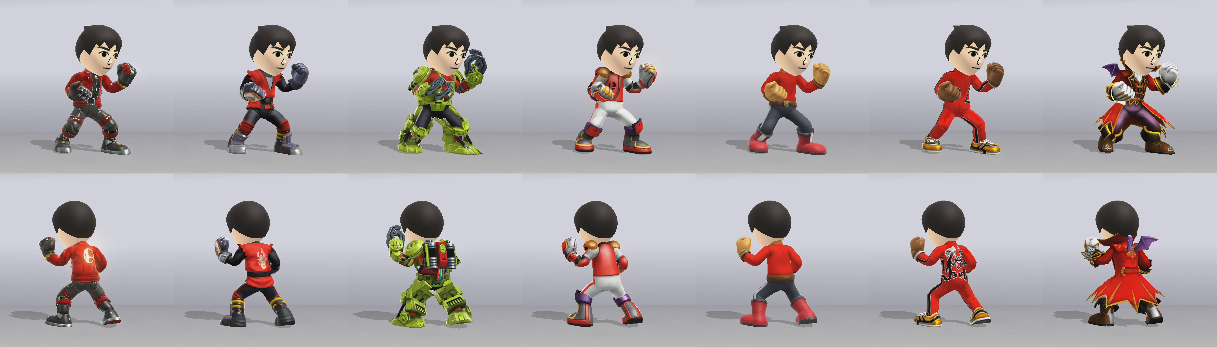File:Mii Brawler Costumes (SSB4).png - SmashWiki, the Super Smash Bros ...
