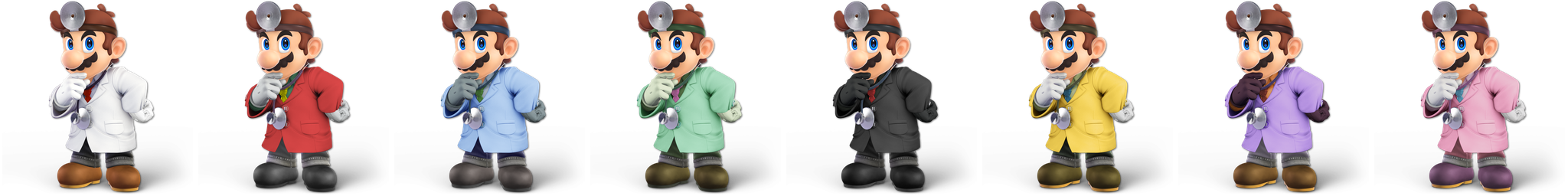 File:Dr. Mario Palette (SSBU).png - SmashWiki, the Super Smash Bros. wiki