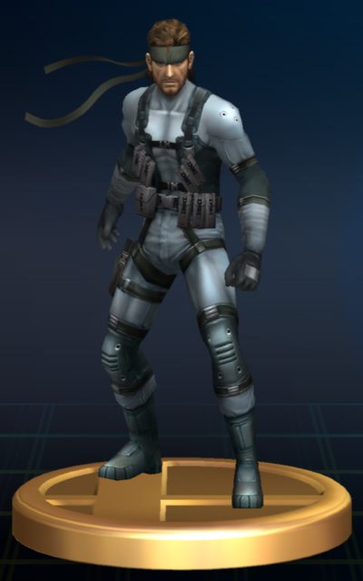 File:Solid Snake - Brawl Trophy.png - SmashWiki, the Super Smash Bros. wiki