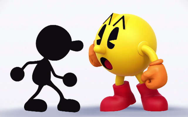 File:Pac-Man and Mr. Game & Watch.png - SmashWiki, the Super Smash Bros ...