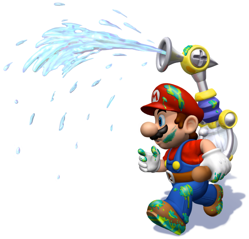 File:FLUDD origin artwork.png - SmashWiki, the Super Smash Bros. wiki