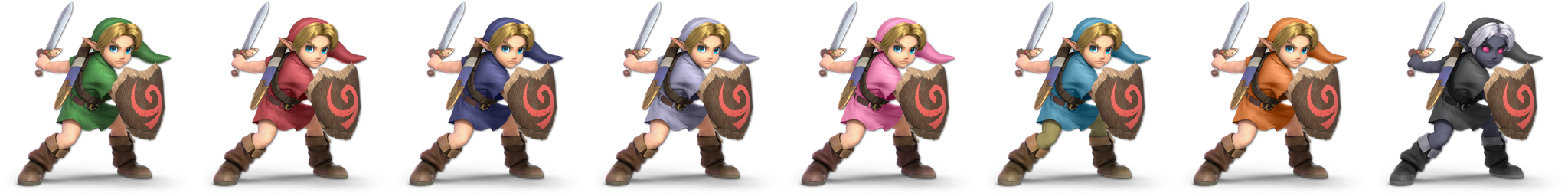 File:Young Link Palette (SSBU).png - SmashWiki, the Super Smash Bros. wiki