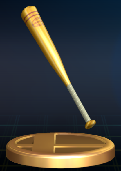 File:Home-Run Bat - Brawl Trophy.png - SmashWiki, the Super Smash Bros ...