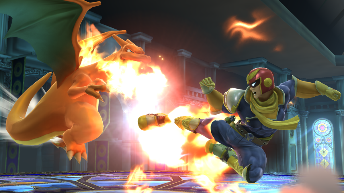 Falcon Kick - SmashWiki, the Super Smash Bros. wiki