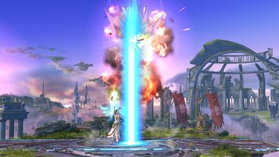 Palutena (SSB4)/Up smash - SmashWiki, the Super Smash Bros. wiki