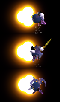 Meta Knight (SSBB)/Back aerial - SmashWiki, the Super Smash Bros. wiki