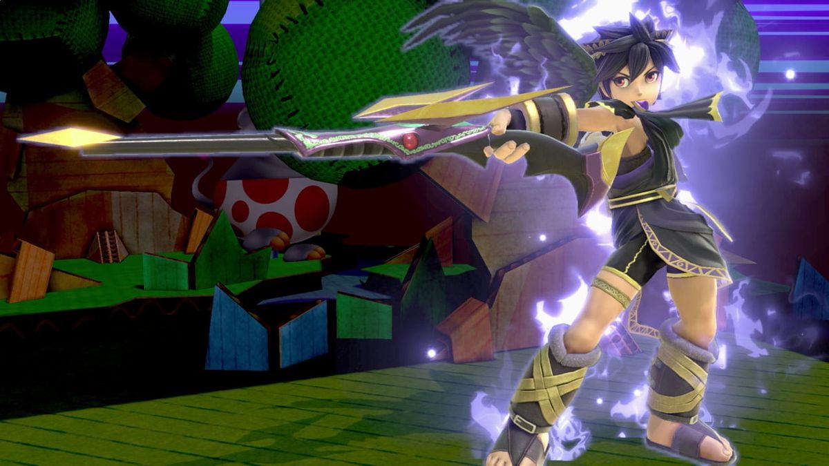 Dark Pit Staff - SmashWiki, the Super Smash Bros. wiki