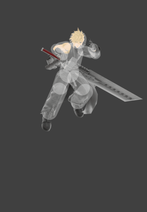Cloud (SSBU)/Hitboxes - SmashWiki, the Super Smash Bros. wiki