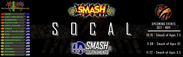 SoCal Power Rankings - SmashWiki, the Super Smash Bros. wiki