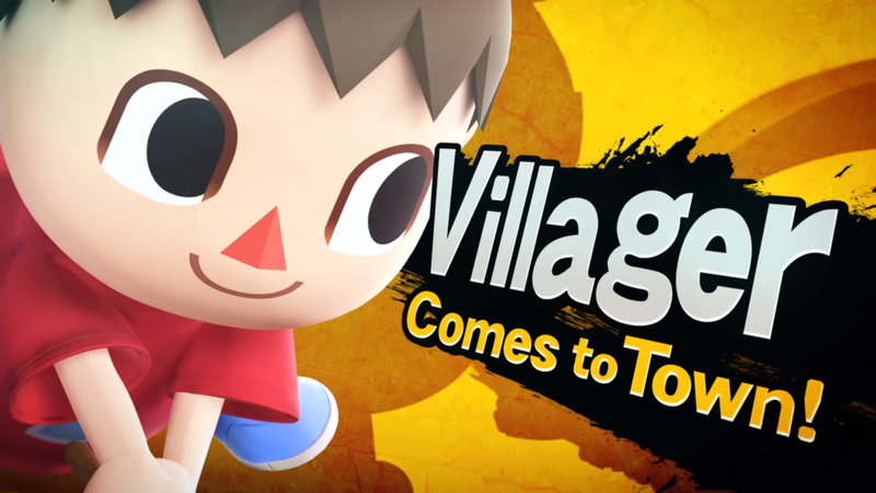 File:SSB4 Newcomer Introduction Villager.png - SmashWiki, the Super ...