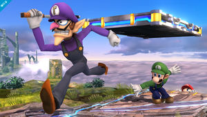Waluigi - SmashWiki, the Super Smash Bros. wiki